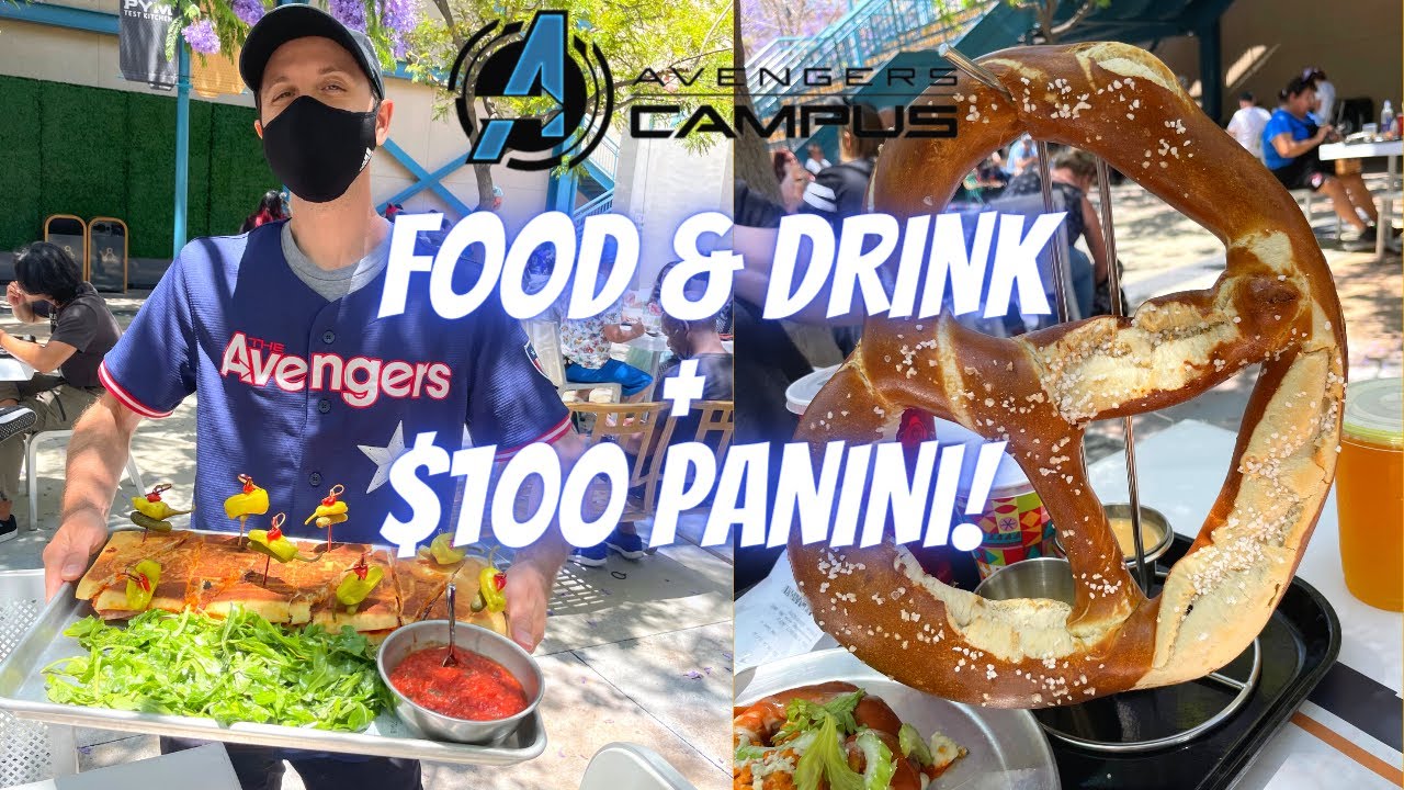 The Food & Drinks of Avengers Campus - Pym Test Kitchen, Pym Tasting ...