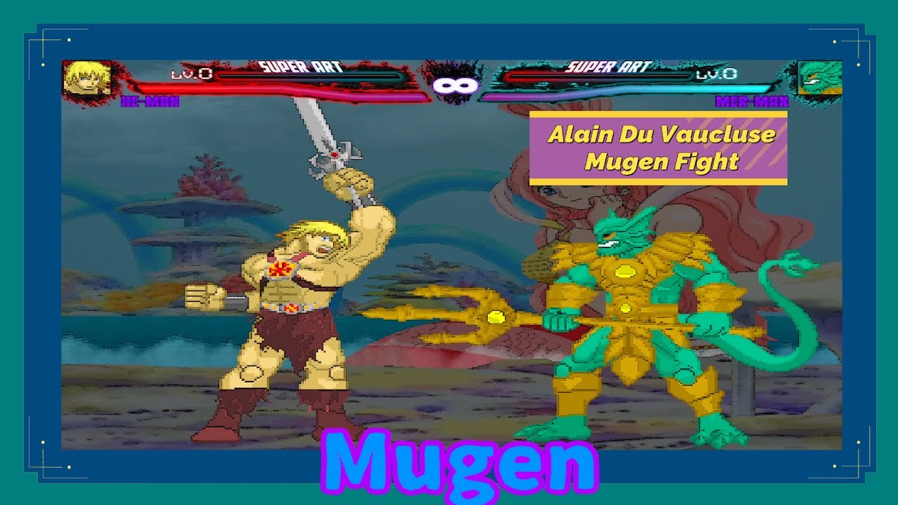 Mugen : He-man Vs Mer-man (Request) - YouTube