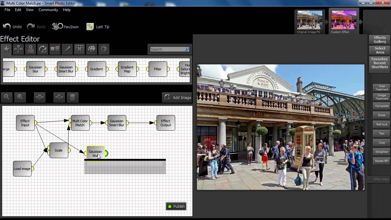 Smart Photo Editor Tutorial - Multi Color Match Node - YouTube