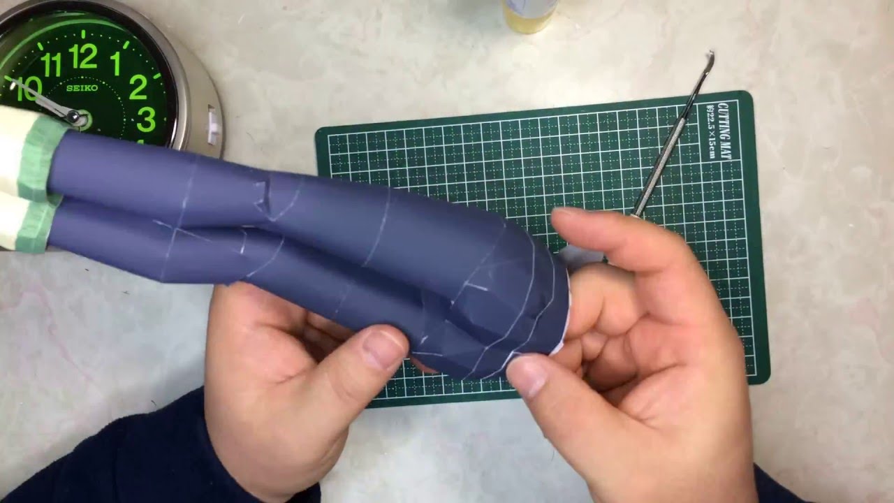 papercraft create tutorial 23 - YouTube