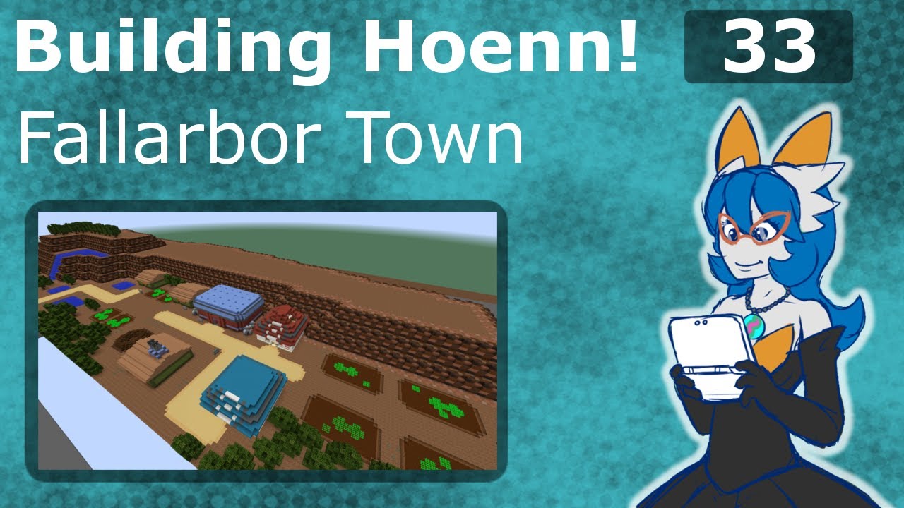 [VOD 33] Fallarbor Town | Building Hoenn in Minecraft - YouTube