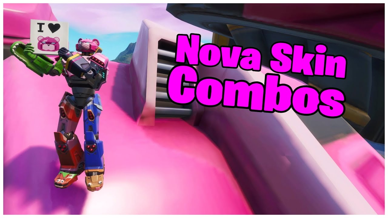 MOSTRANDO A *NOVA* SKIN LÍDER DA EQUIPE MECH & COMBOS | FORTNITE - YouTube
