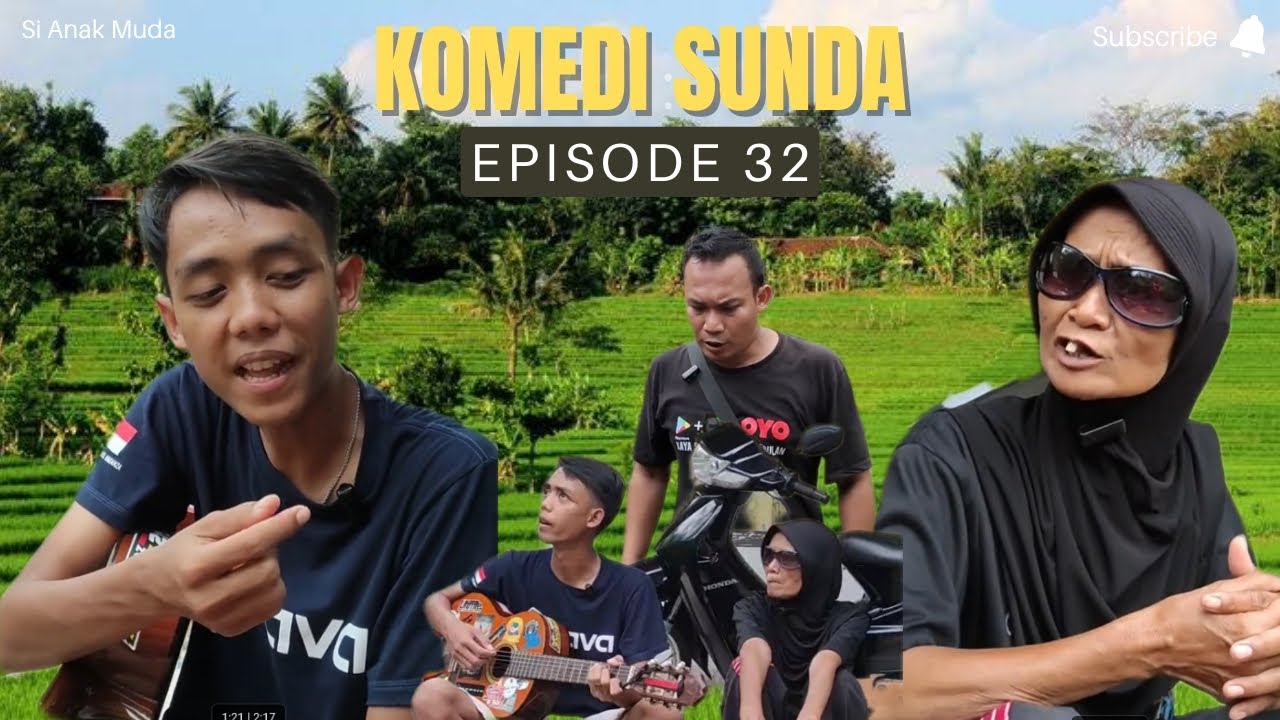 Sketsa Komedi Sunda | Si Anak Muda minta uang tutup mulut ke si Emak ...