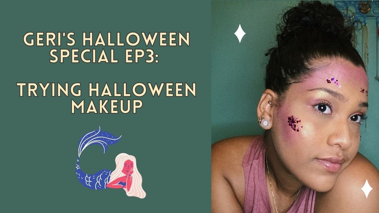 HALLOWEEN SPECIAL EP3: TRYING HALLOWEEN MAKEUP (MERMAID LOOK) - YouTube