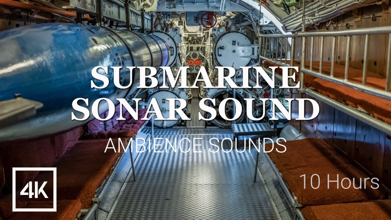 Submarine Sonar Sound Ping Effect for 10 Hours - Low Deep Bass - YouTube