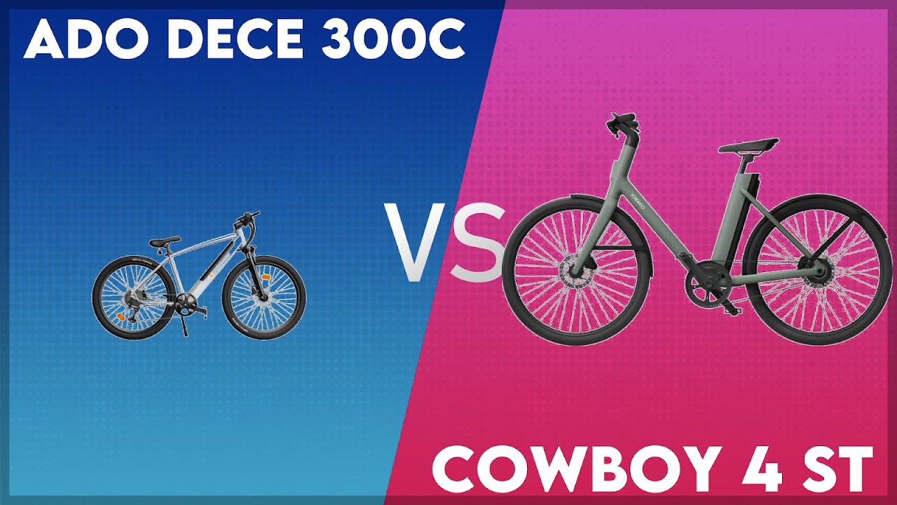 ADO Dece 300C vs Cowboy 4 ST Comparison - YouTube