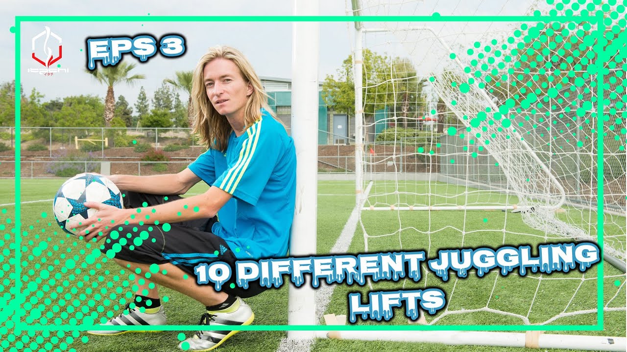 10 DIFFERENT JUGGLING LIFTS | EPS 3 | VIEWER CHALLENGE | SOCCER ...