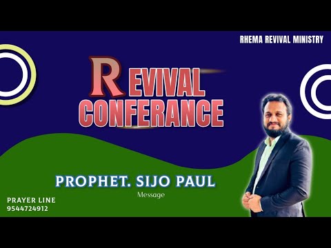 🅰🅻 🅲🅾🅽🅵🅴🆁🅴🅽🅲🅴 🔥 DAY - 70 7 ᴩᴍ 9 ᴩᴍ Message: Prophet. SIJO PAUL T ᴡᴏʀ ...