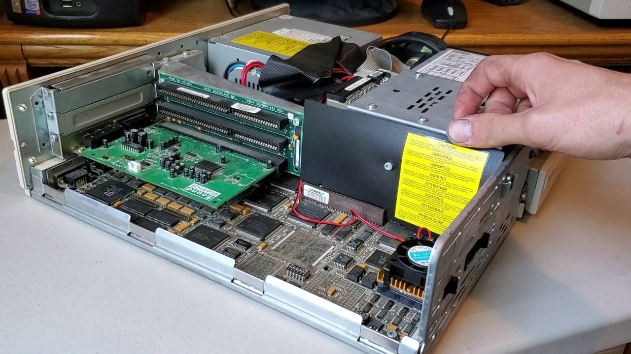 Compaq Deskpro 486 Running MS-DOS - YouTube