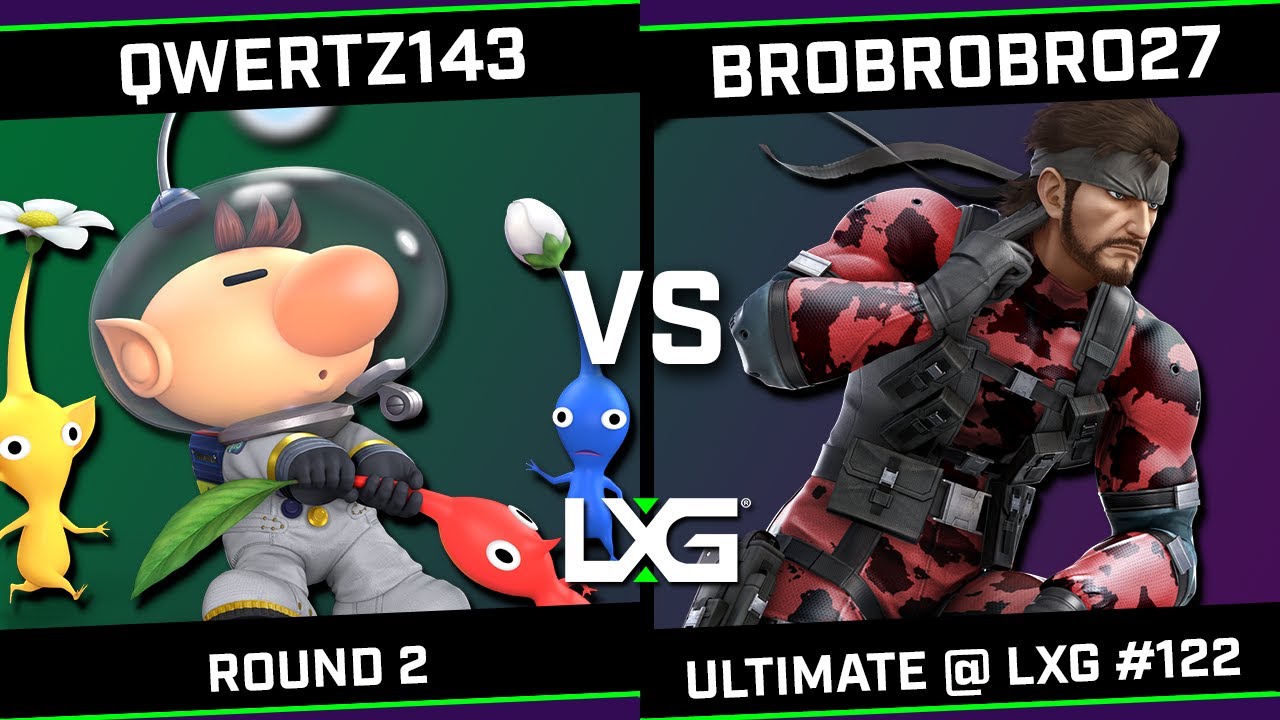 qwertz143 (Olimar) vs brobrobro27 (Snake) - Smash Ultimate @ LXG 122 ...