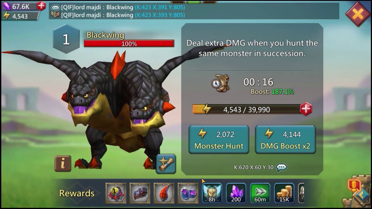 Lords Mobile absolute beginner guide to Monster Hunting Part 1 - YouTube