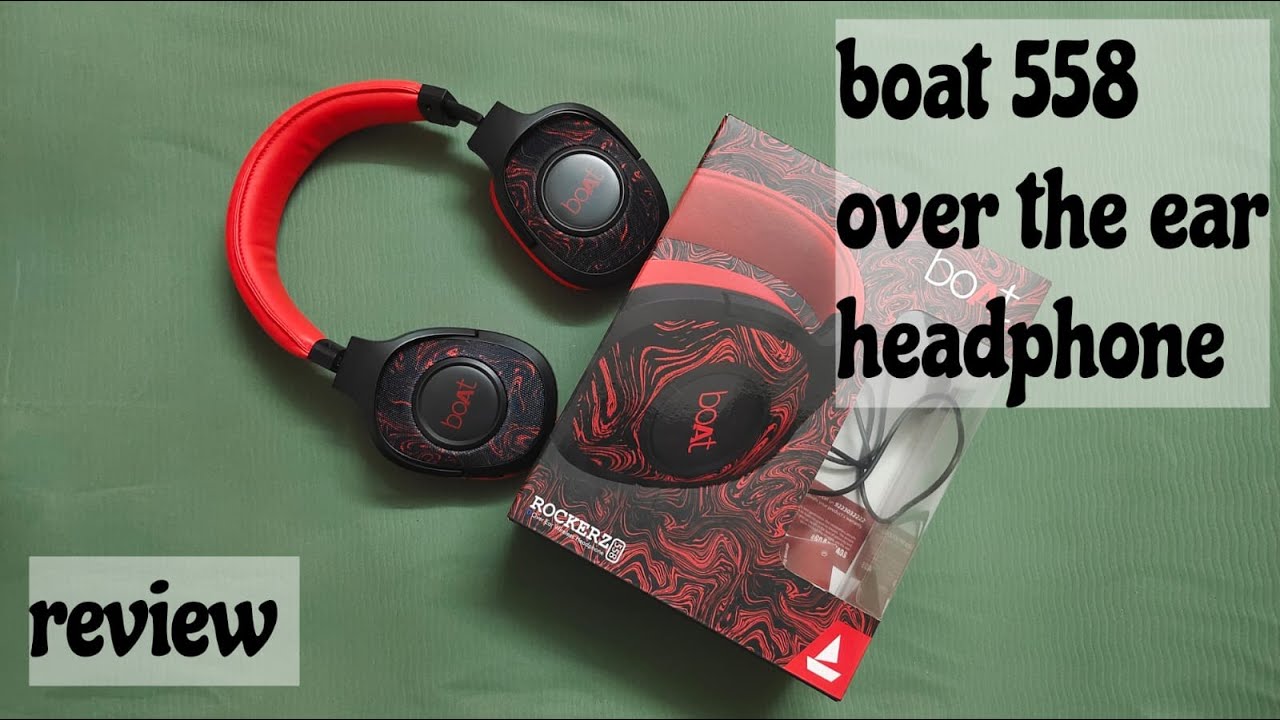 Boat 558 Over The Ear Bluetooth wired 2 in 1 headphone | Review | தமிழ் ...