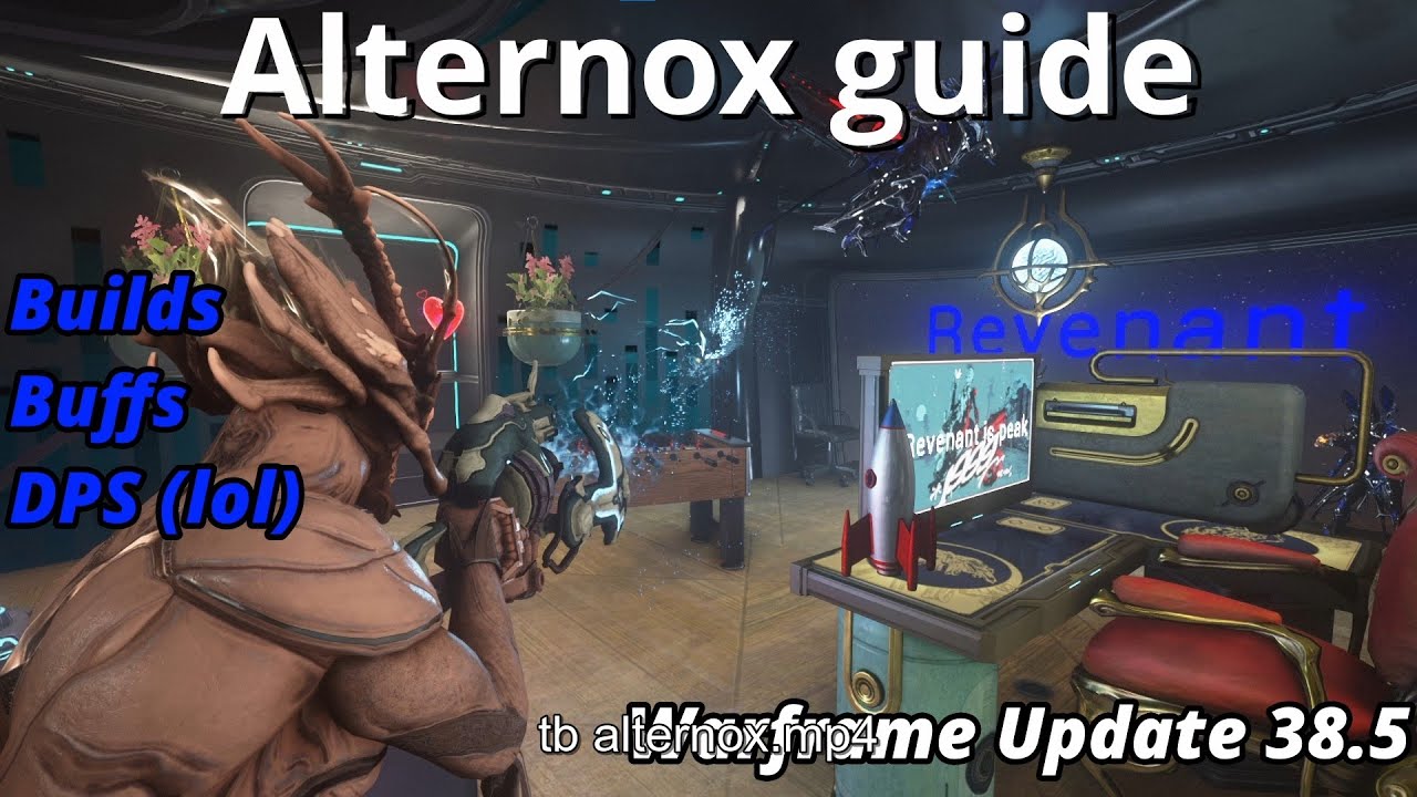 Wonderwaffe at home : Alternox - Warframe - YouTube