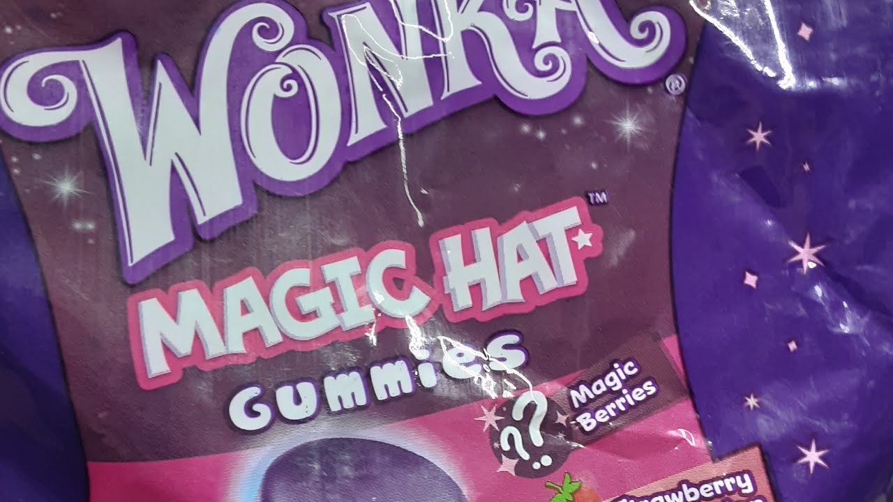 Let's try: Wonka Magic hat Gummies - YouTube