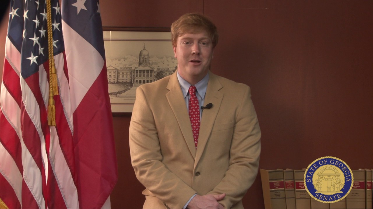 Sen. Blake Tillery: Senate in a Minute Week 9 - YouTube