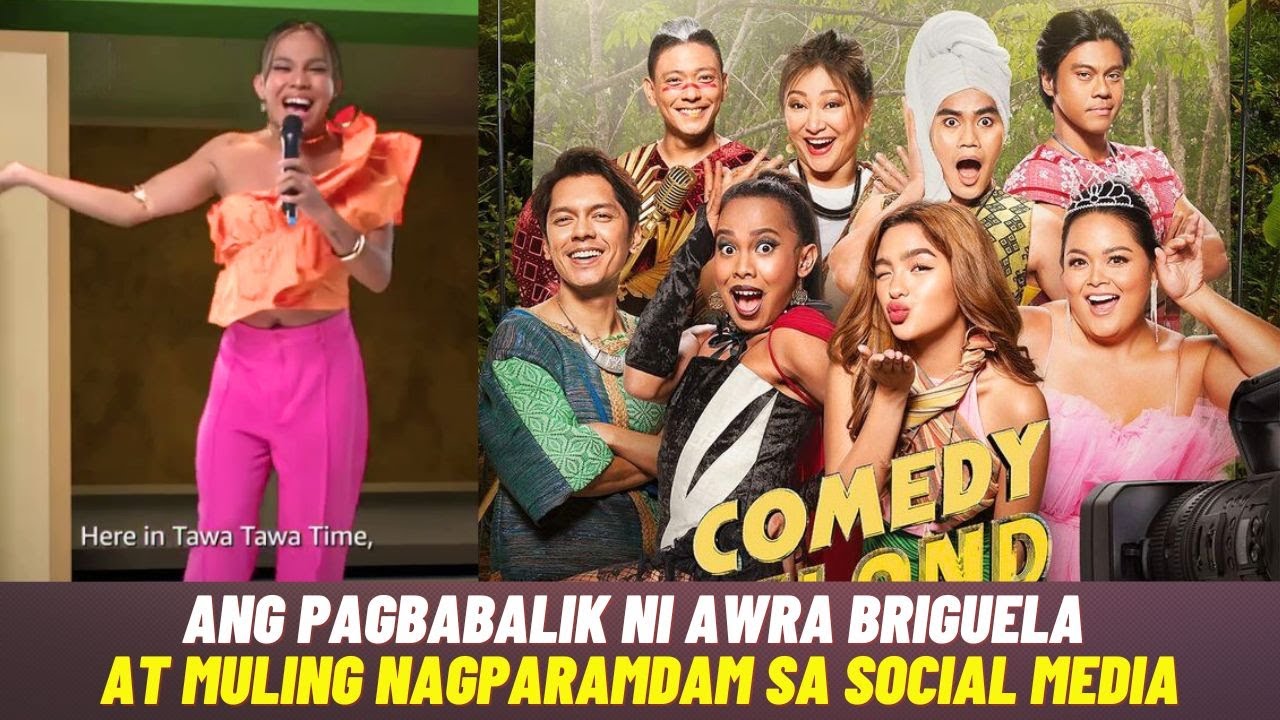 Awra Briguela FIRST TIME NAGPAKITA sa Media MASAYANG-MASAYA matapos ...