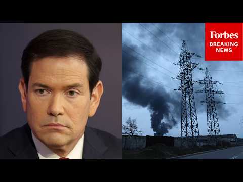 Marco Rubio Asked Why The US Hasn't Asked Russia To Stop Its Energy Strikes On Ukraine