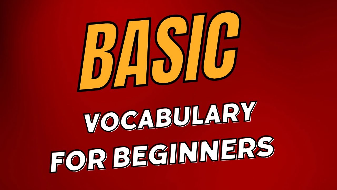 English Vocabulary for beginners |English speaking course - YouTube