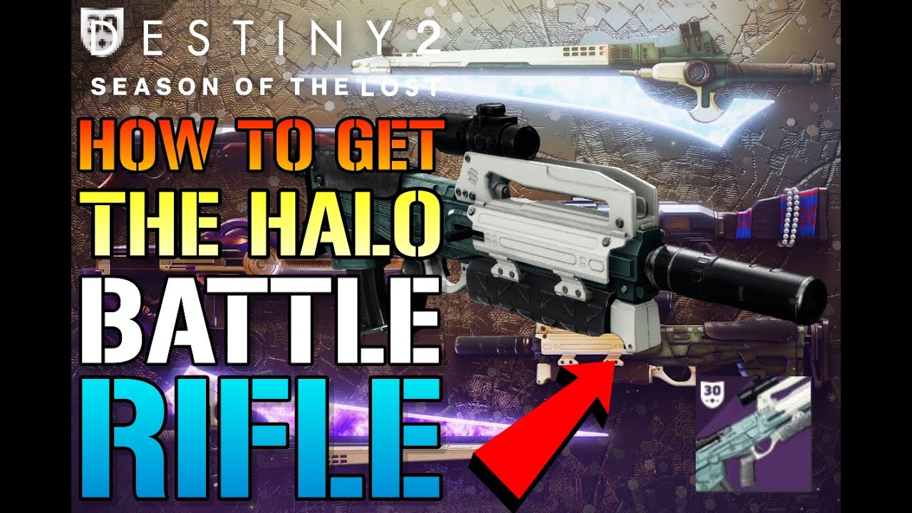 Destiny 2: HALO BATTLE RIFLE! BXR-55 BATTLER, How To Get It (Weapon ...