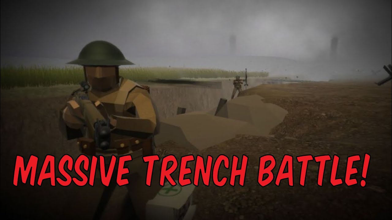 MASSIVE WW1 TRENCH BATTLE! Ravenfield Gameplay - YouTube