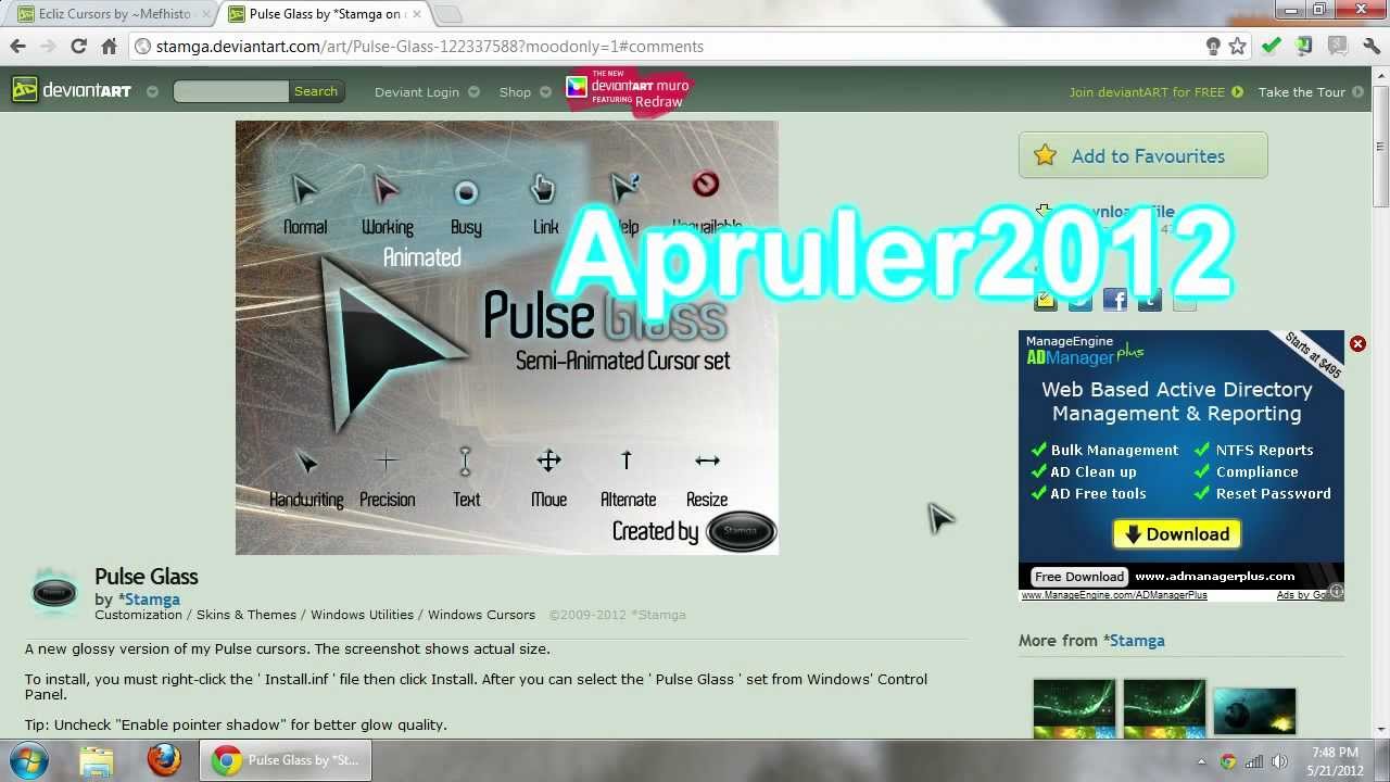 Install Custom Mouse Theme - YouTube
