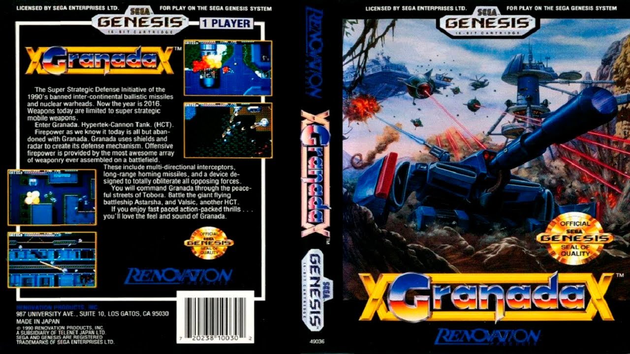 Granada (SEGA) - Walkthrough - YouTube