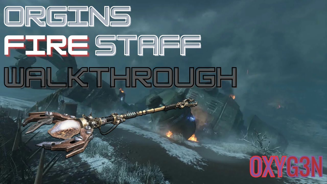 ORGINS FIRE STAFF TUTORIAL BO3 - YouTube
