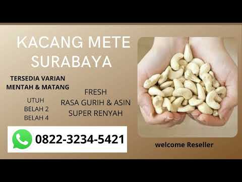 TERLARIS !! 0822-3234-5421, DISTRIBUTOR kacang mede menir SURABAYA