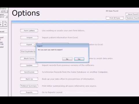 Options Menu Choices - YouTube