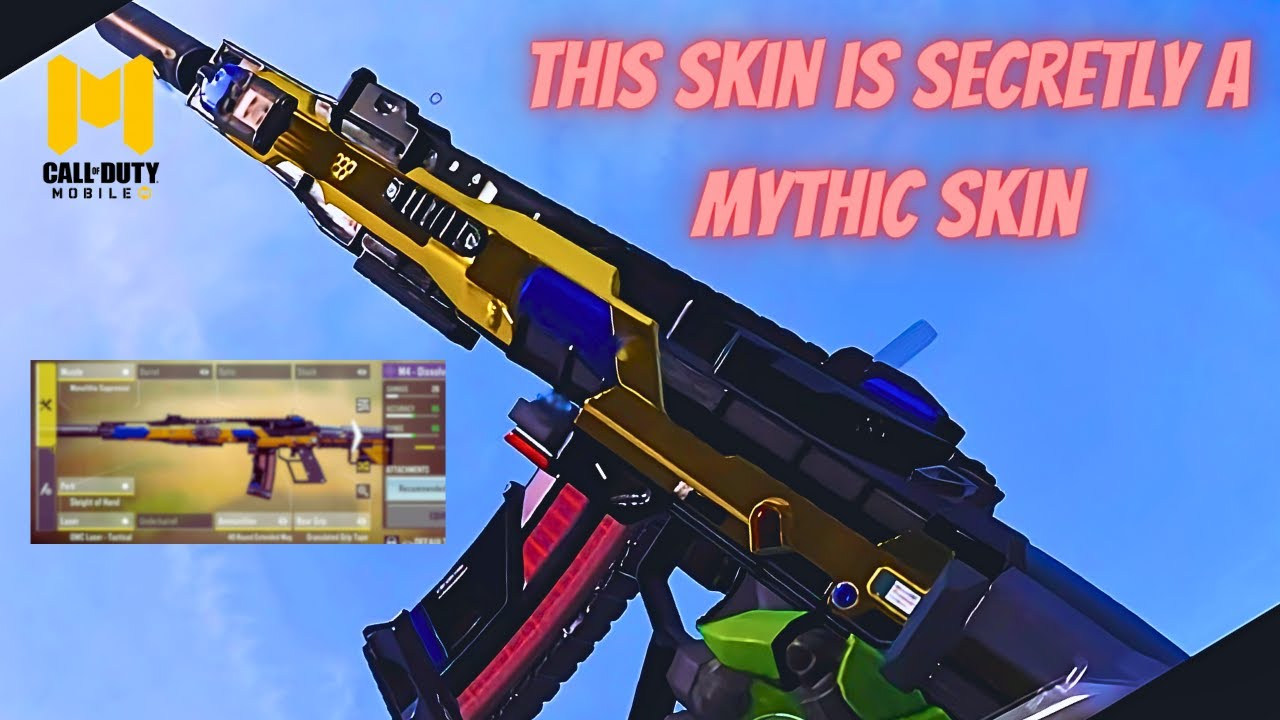 This New M4 Skin is Secretly a Mythic Skin.. - YouTube