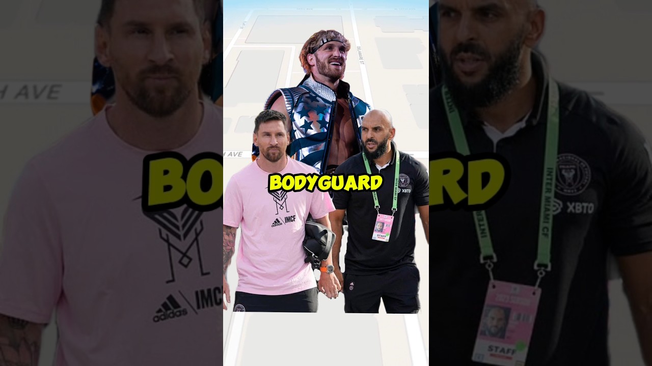Logan Paul vs Messi's bodyguard!! #loganpaul #lionelmessi #bodyguard ...