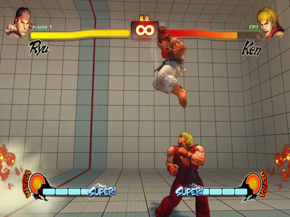 Ryu Super & Ultra combos - YouTube