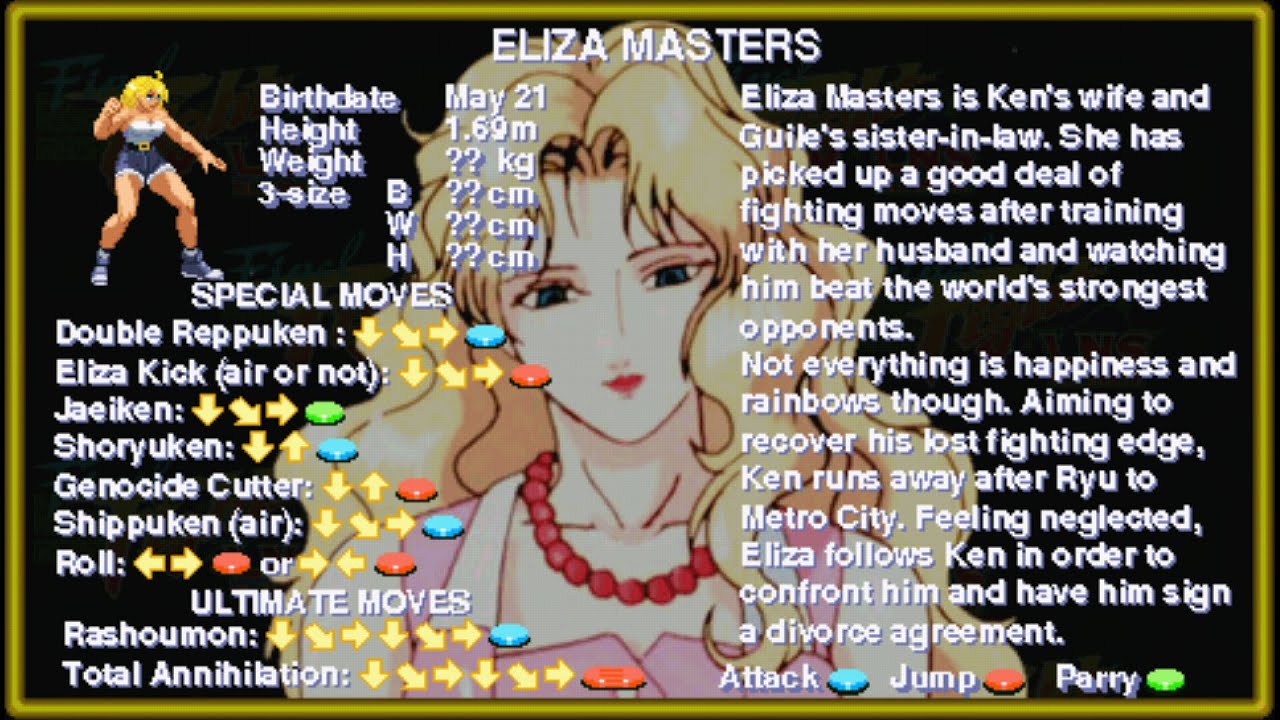 Final Fight LNS Ultimate v.04.1 - Capcom All Stars - Hard - Eliza ...