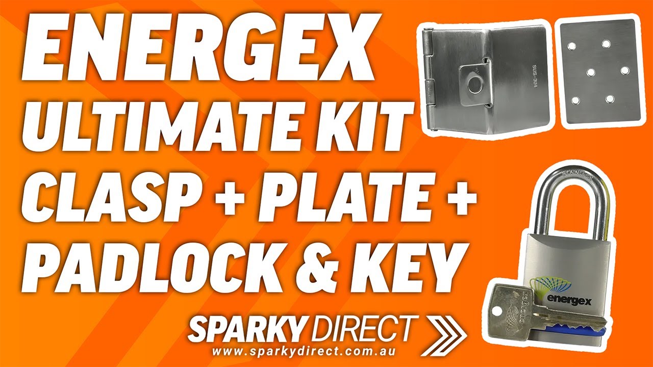 Energex EXUCK-1 | Ultimate Kit Meterbox/Cabinet Clasp + Strengthening ...
