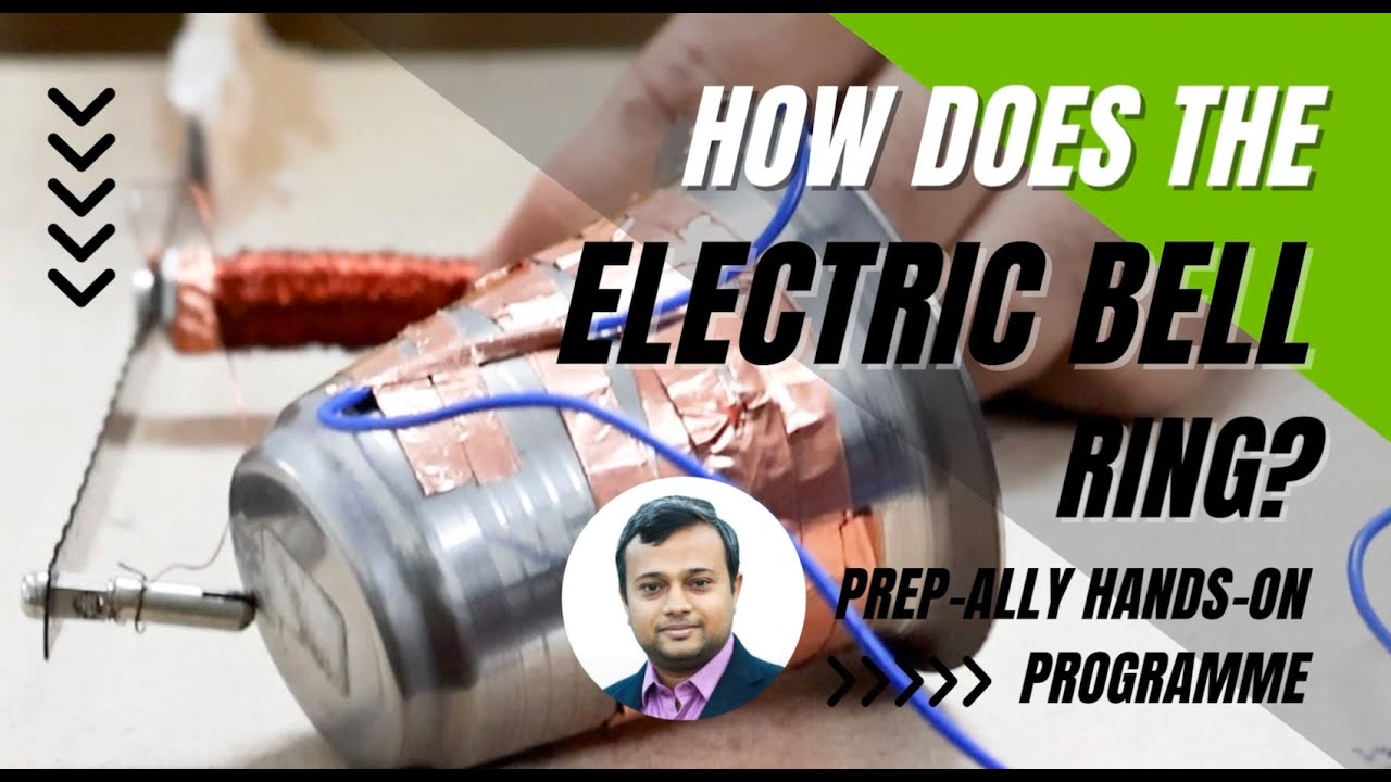 electric bell from an electromagnet - simple physics awesome ...