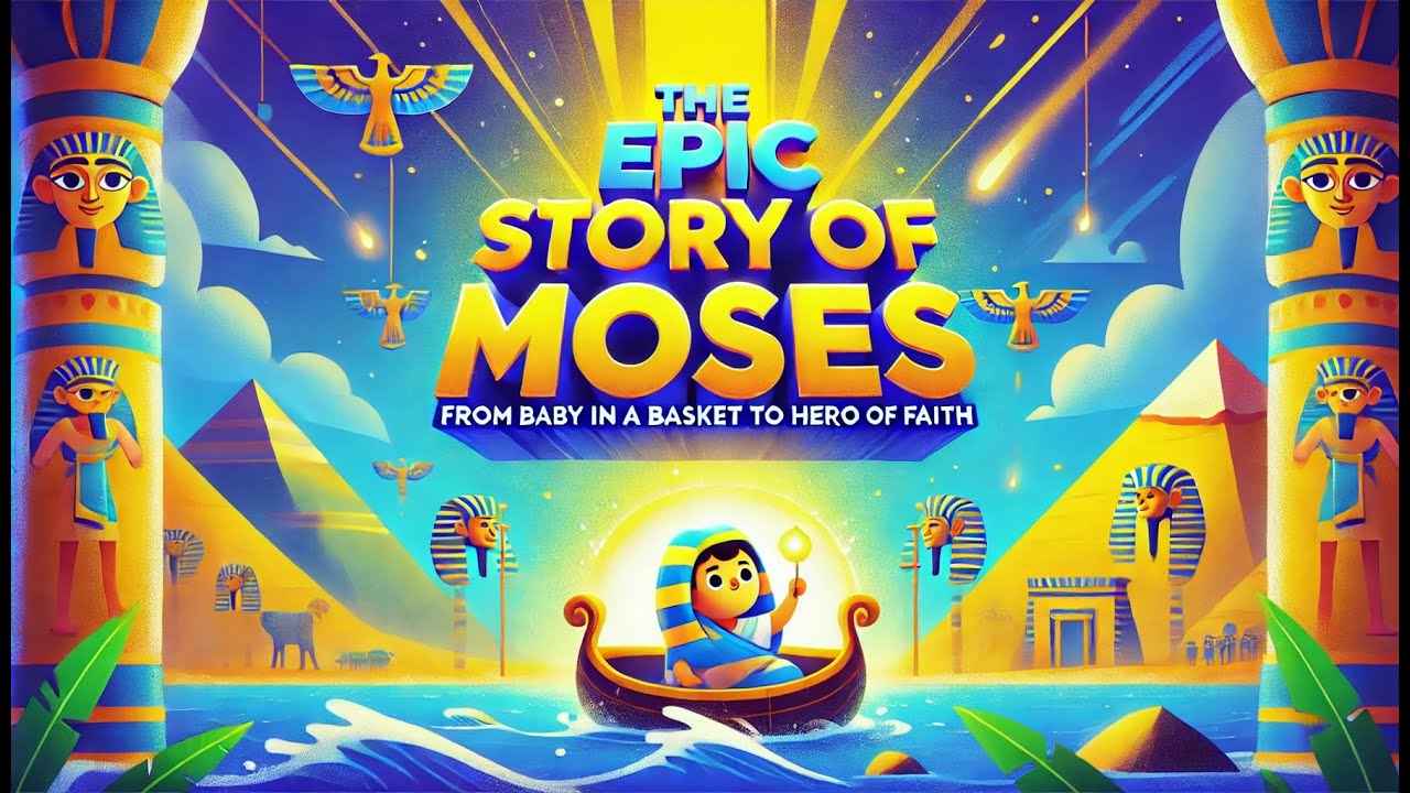 The Epic Story of Moses: From Baby in a Basket to Hero of Faith - YouTube