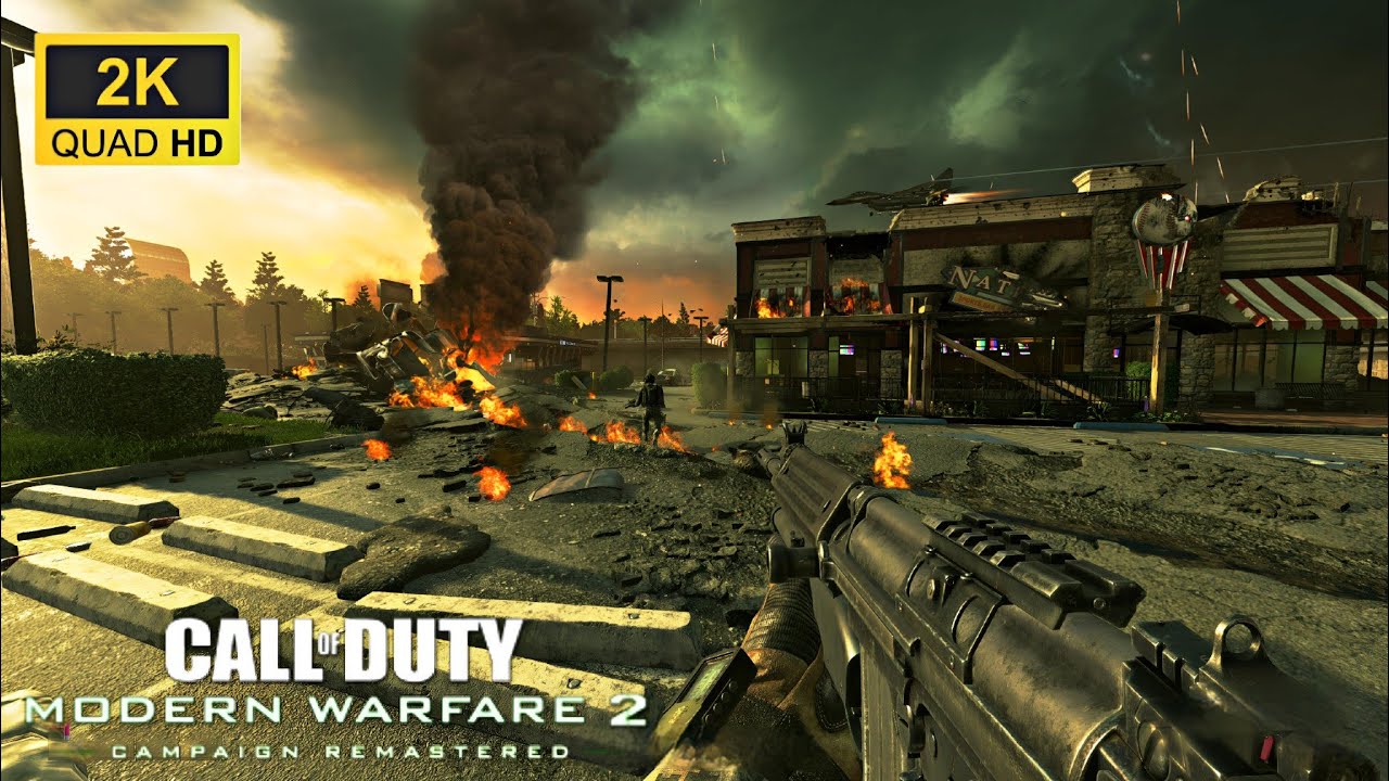 Call Of Duty MW2 Remastered: Wolverines! | ULTRA-REALISTIC PC Gameplay ...
