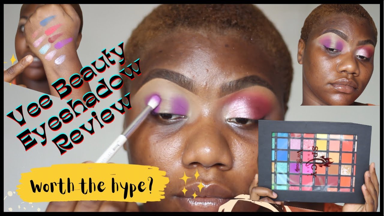 THE TRUTH ABOUT THE NEW VEE BEAUTY EYESHADOW PALETTE | SWATCHES, DEMO ...