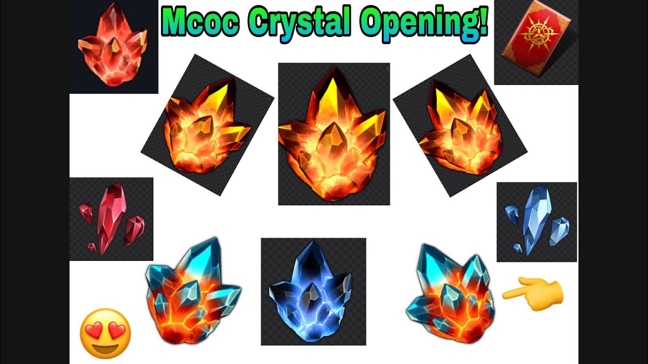 Mcoc 3x 4 star crystal and so many Crystal Opening! - YouTube
