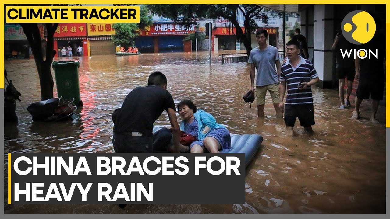 China weather officials step up heavy rains warnings | WION Climate ...
