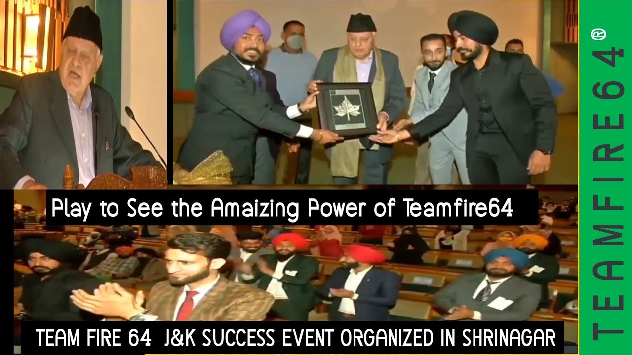 Team fire 64 Jammu & Kashmir Success Day Shrinagar 2022 - YouTube