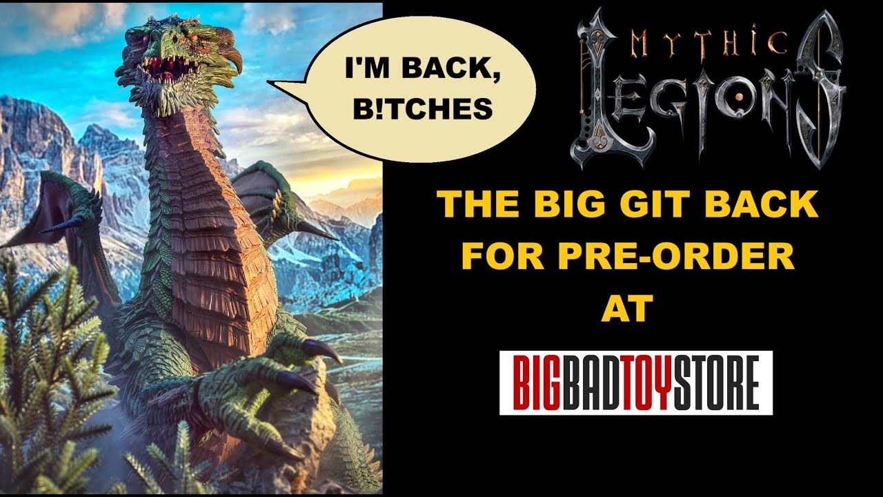 Mythic Legions Beyithirr The Dragon Up For Pre-Order At BBTS - YouTube