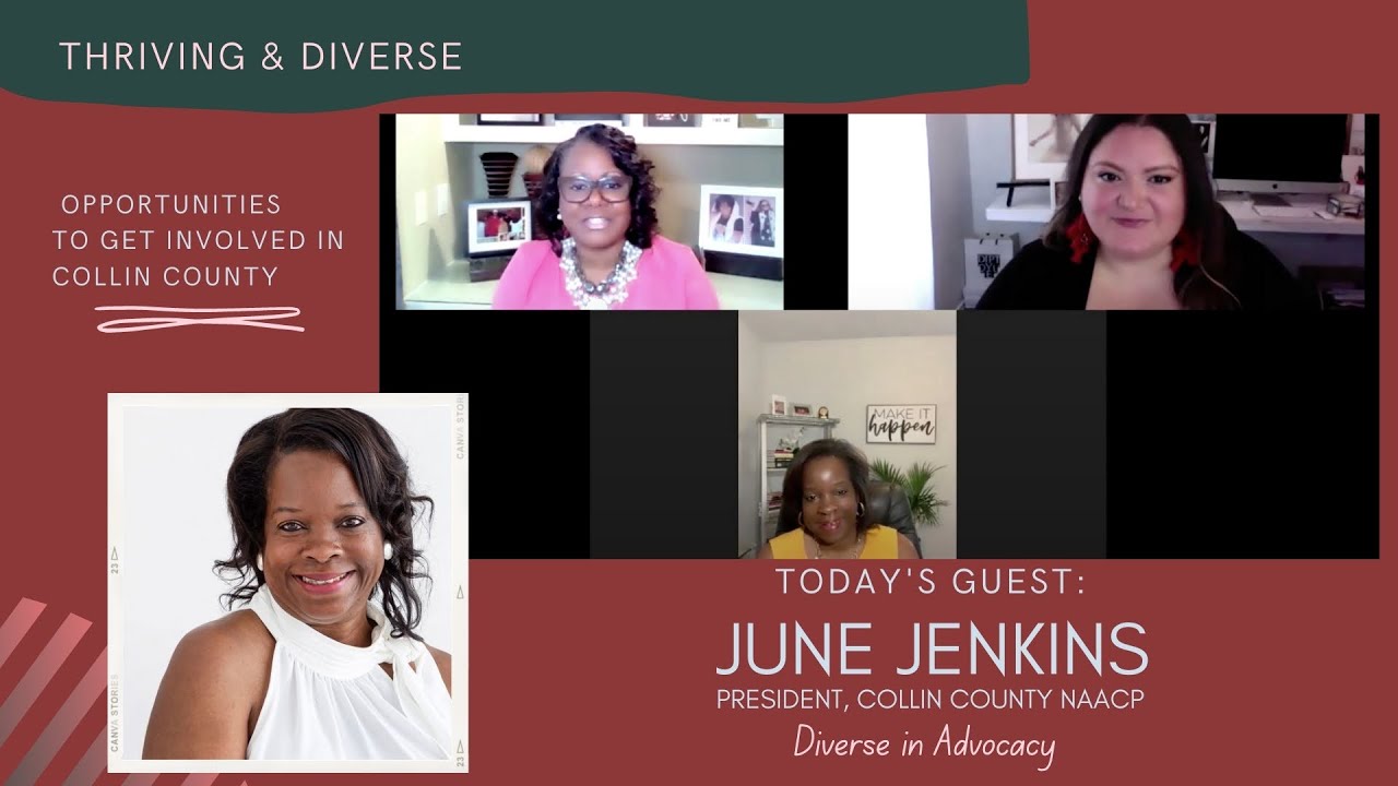 How to Get Involved with June Jenkins Collin County NAACP - YouTube