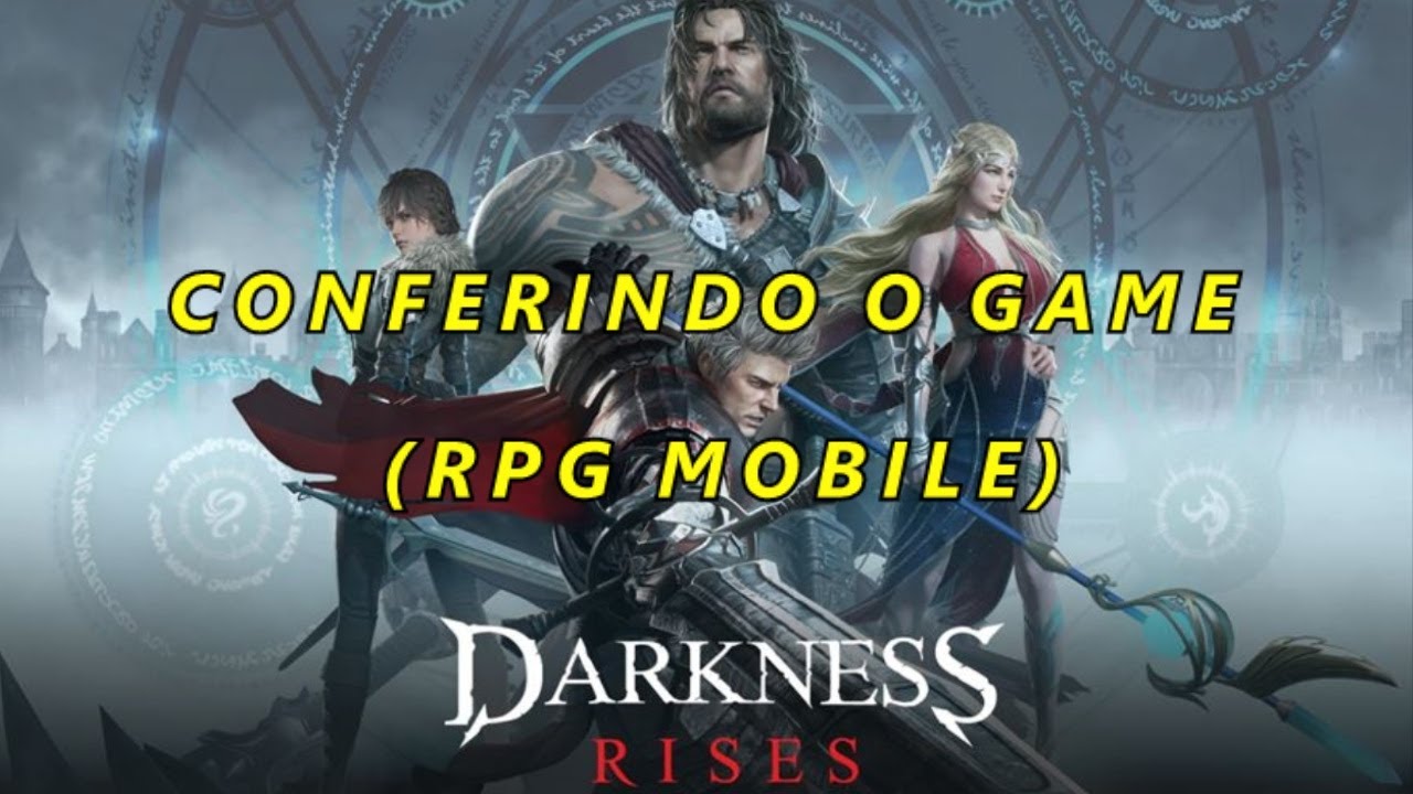DARKNESS RISES: CONFERINDO O GAME (RPG MOBILE) - YouTube