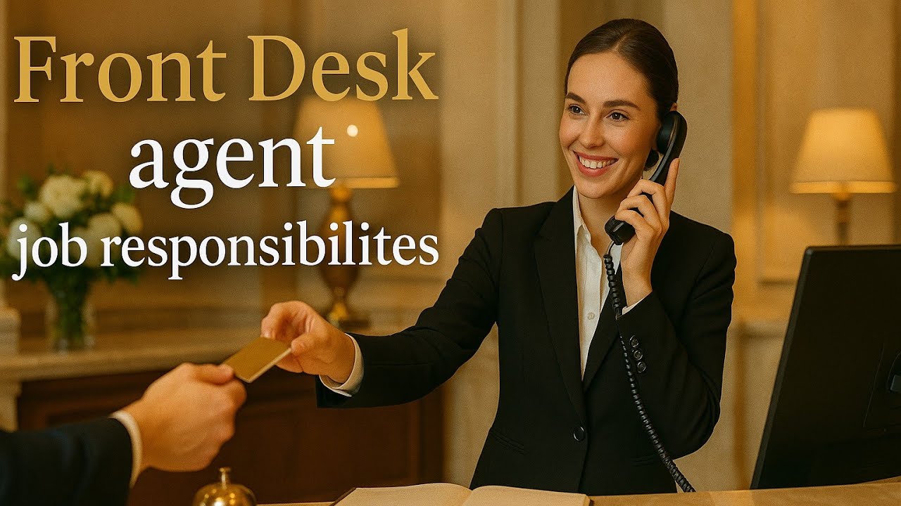 Front Desk Ajent Job Responsibilities || How To Work Front Desk Boy ...