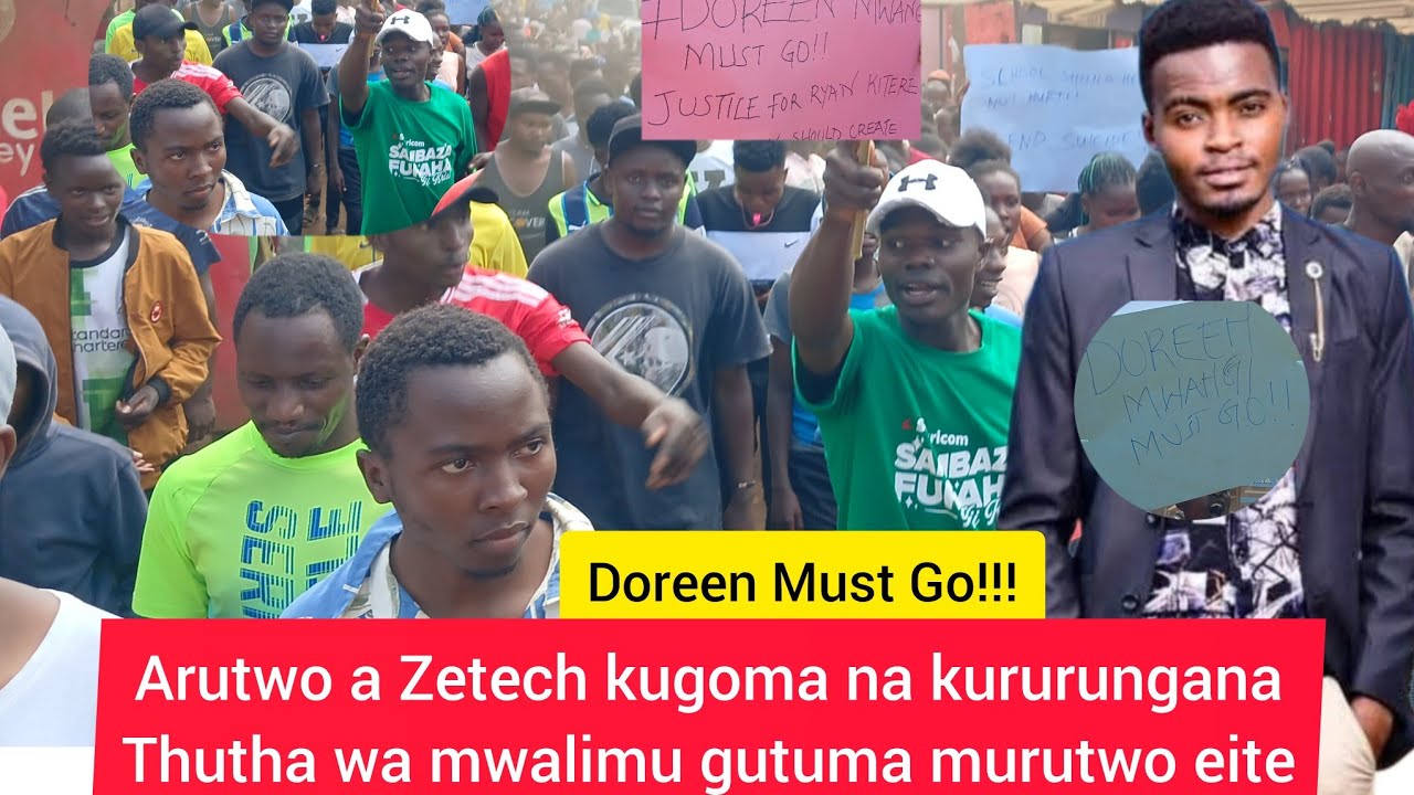 😭😭MURUTWO KWIITA WITEITHIE mugomo wa Arutwo a Zetech Witeithie - YouTube