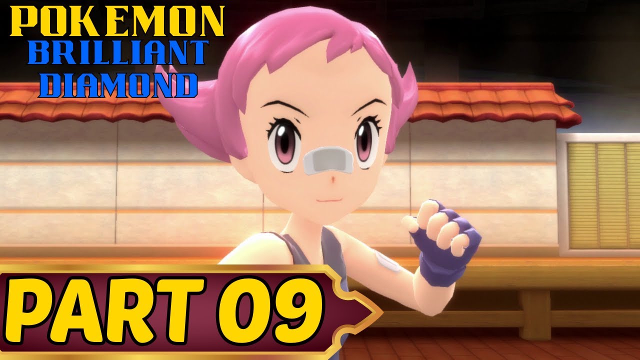 Pokemon Brilliant Diamond Part 9 Gym Leader Maylene - YouTube
