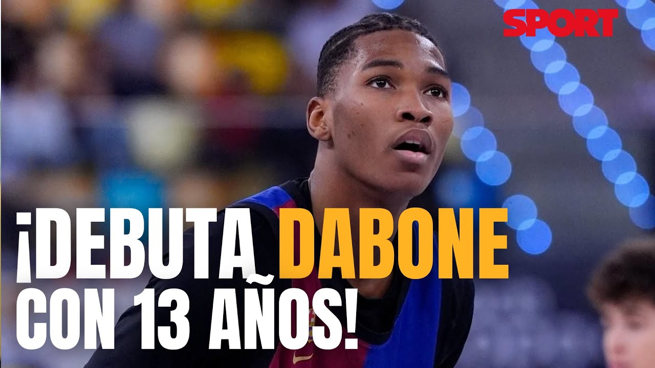 ¡Debuta Mohamed Dabone en el Barça con tan solo 13 años! - YouTube
