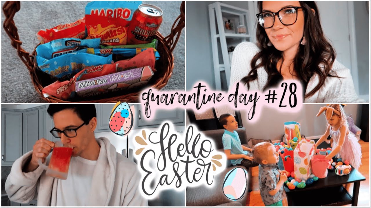 QUARANTINE DAY #28 || HAPPY EASTER!!💐 || Coronavirus / COVID-19 Vlog ...