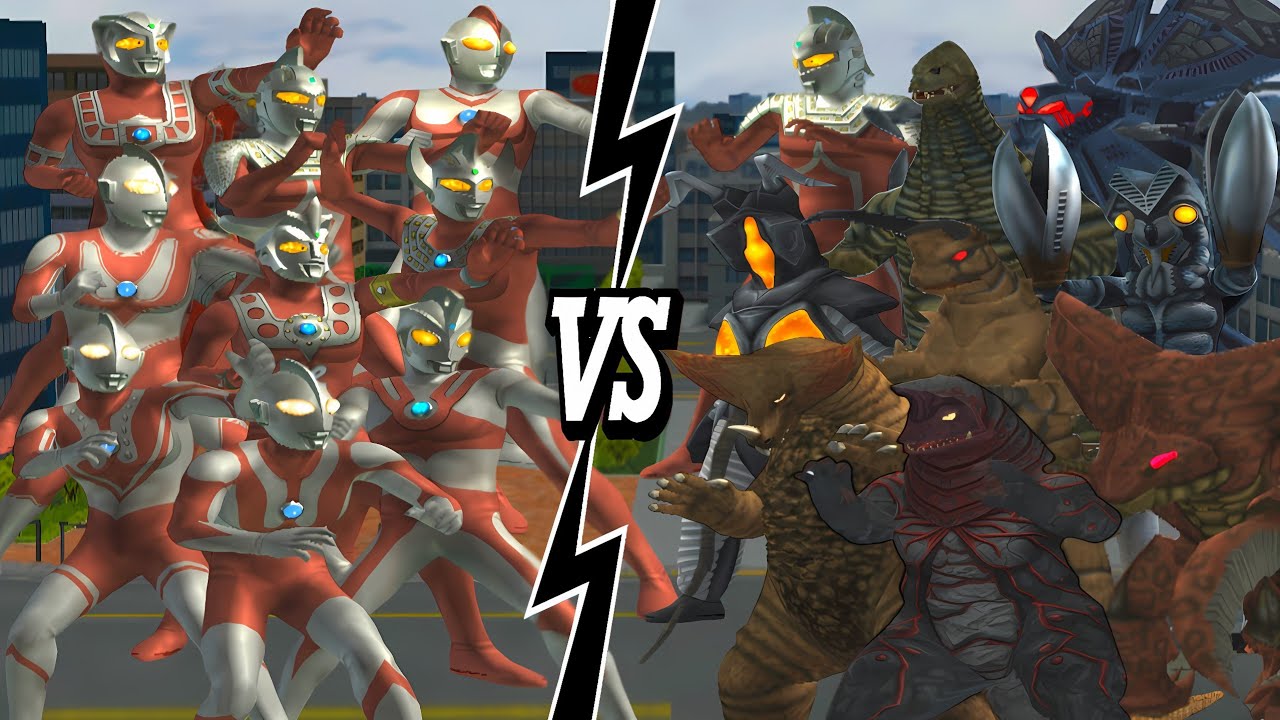 ウルトラマン VS GOLZA, ULTRAMAN ZOFFY VS REICUBAS, ACE VS GOMORA, LEO VS ...